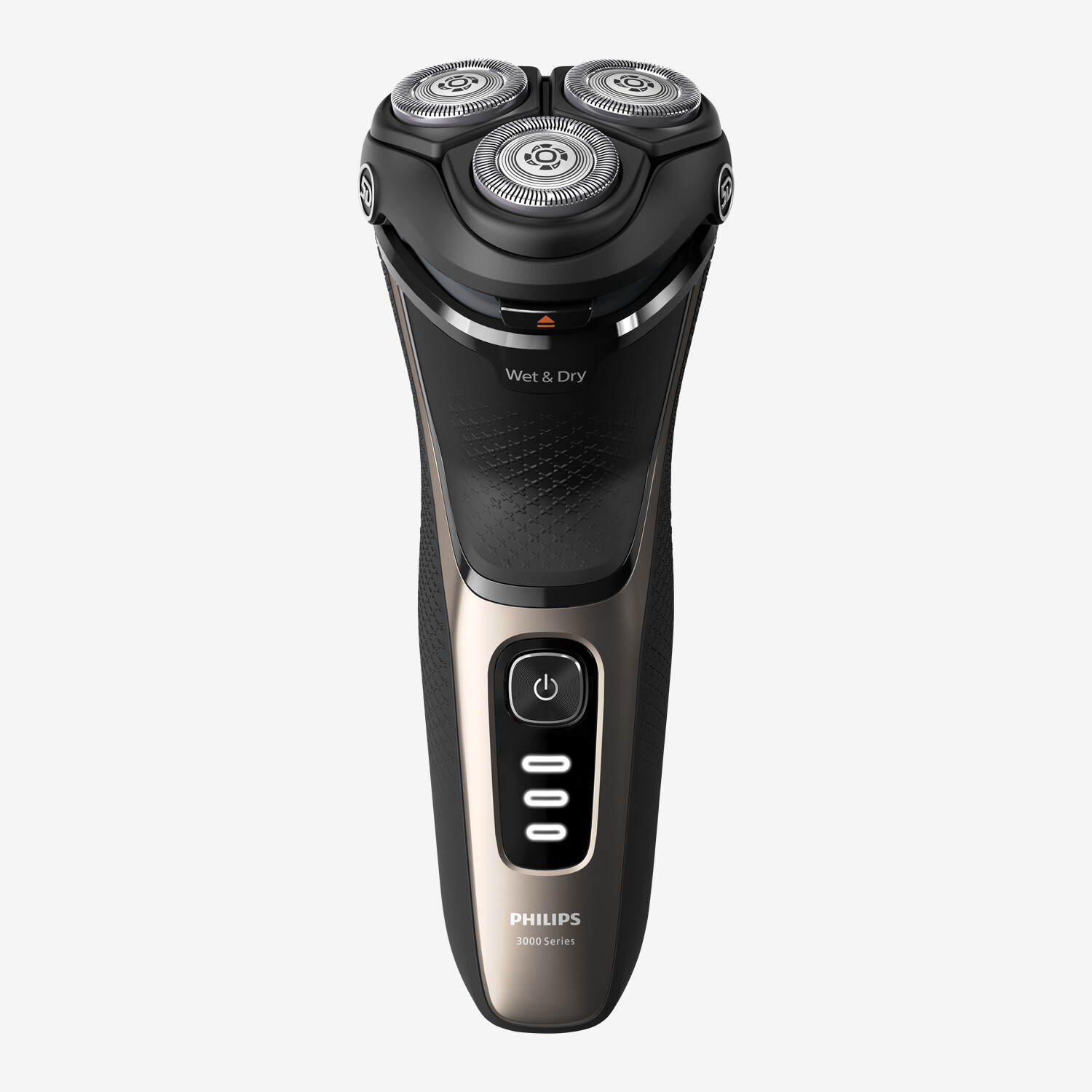 Philips Shaver Series 3000 Electric Wet and Dry Shaver, Gold - Worldshop