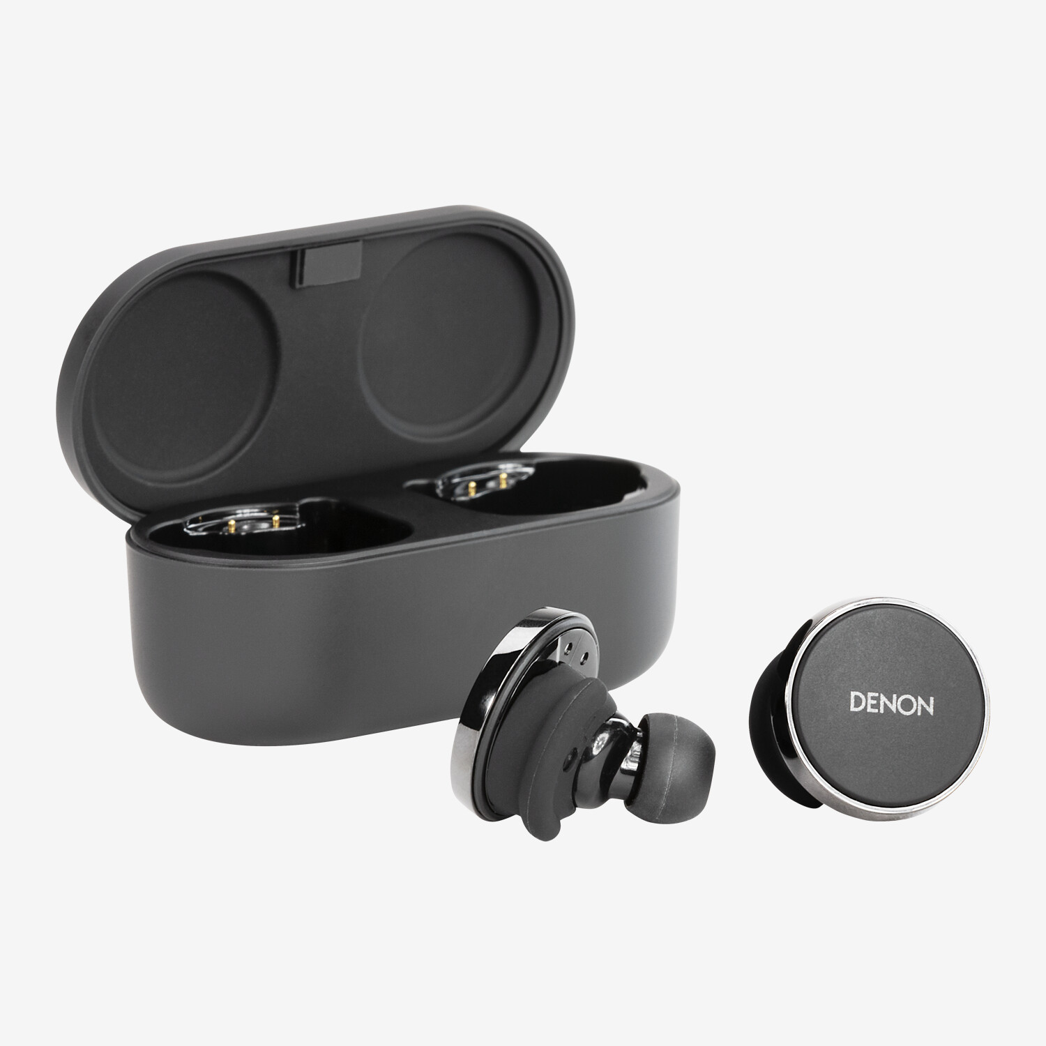 Denon PerL Pro True Wireless In-Ear Headphones, Black - Worldshop