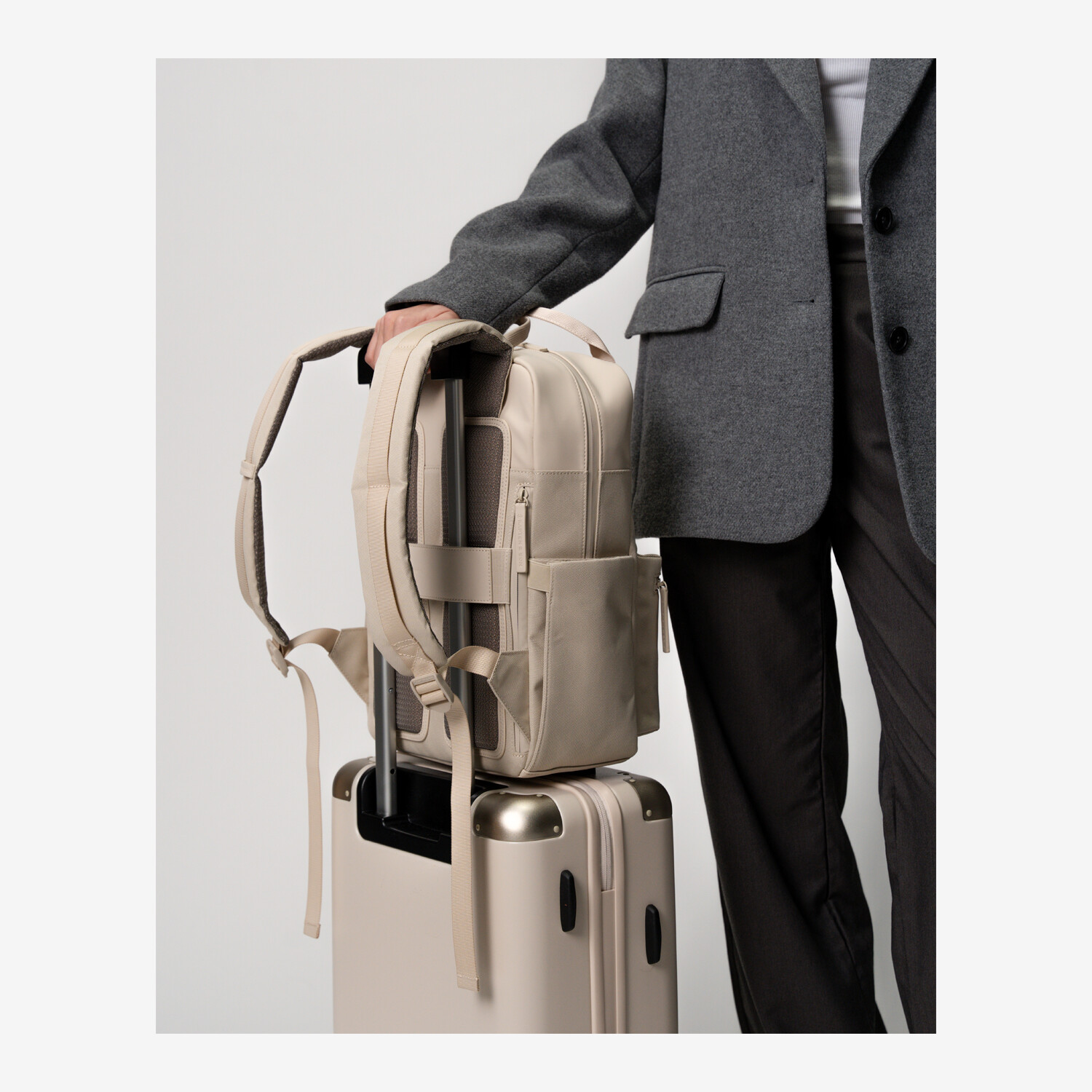 Kapten & Son Bergen Pro Backpack, Sandstone - Worldshop