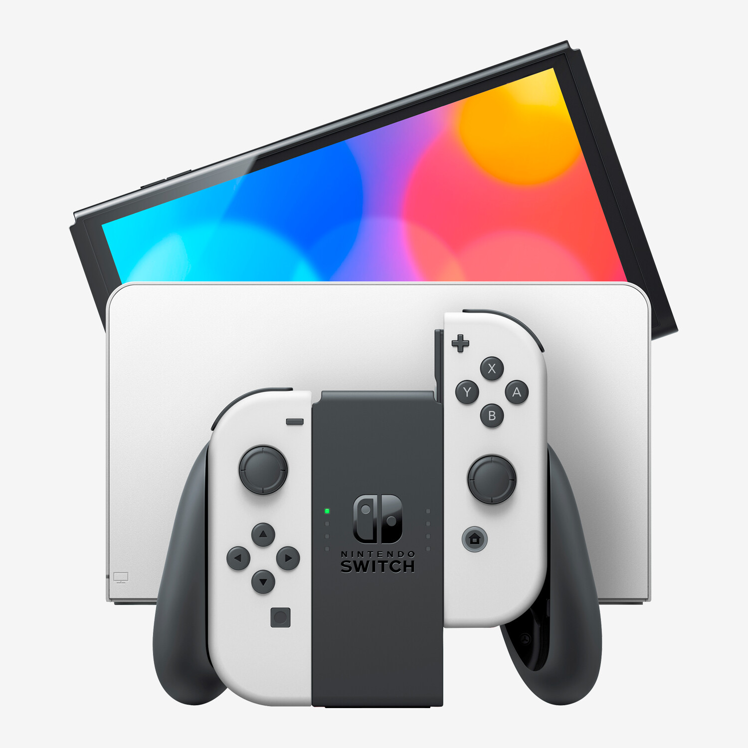 Nintendo Switch OLED Model Console, White - Worldshop